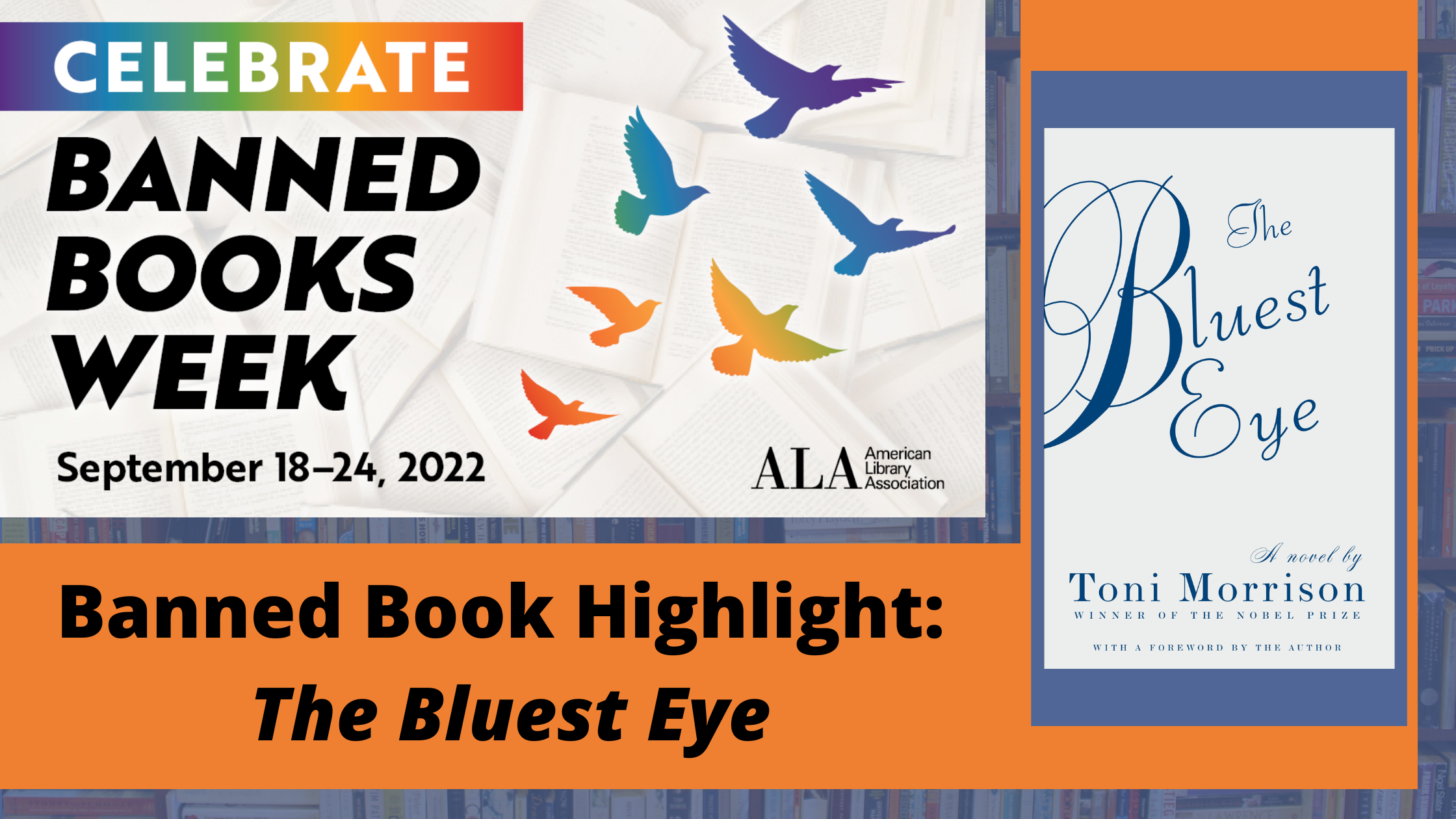 BEDIO: Banned Book Highlight: The Bluest Eye by Toni Morrison ...